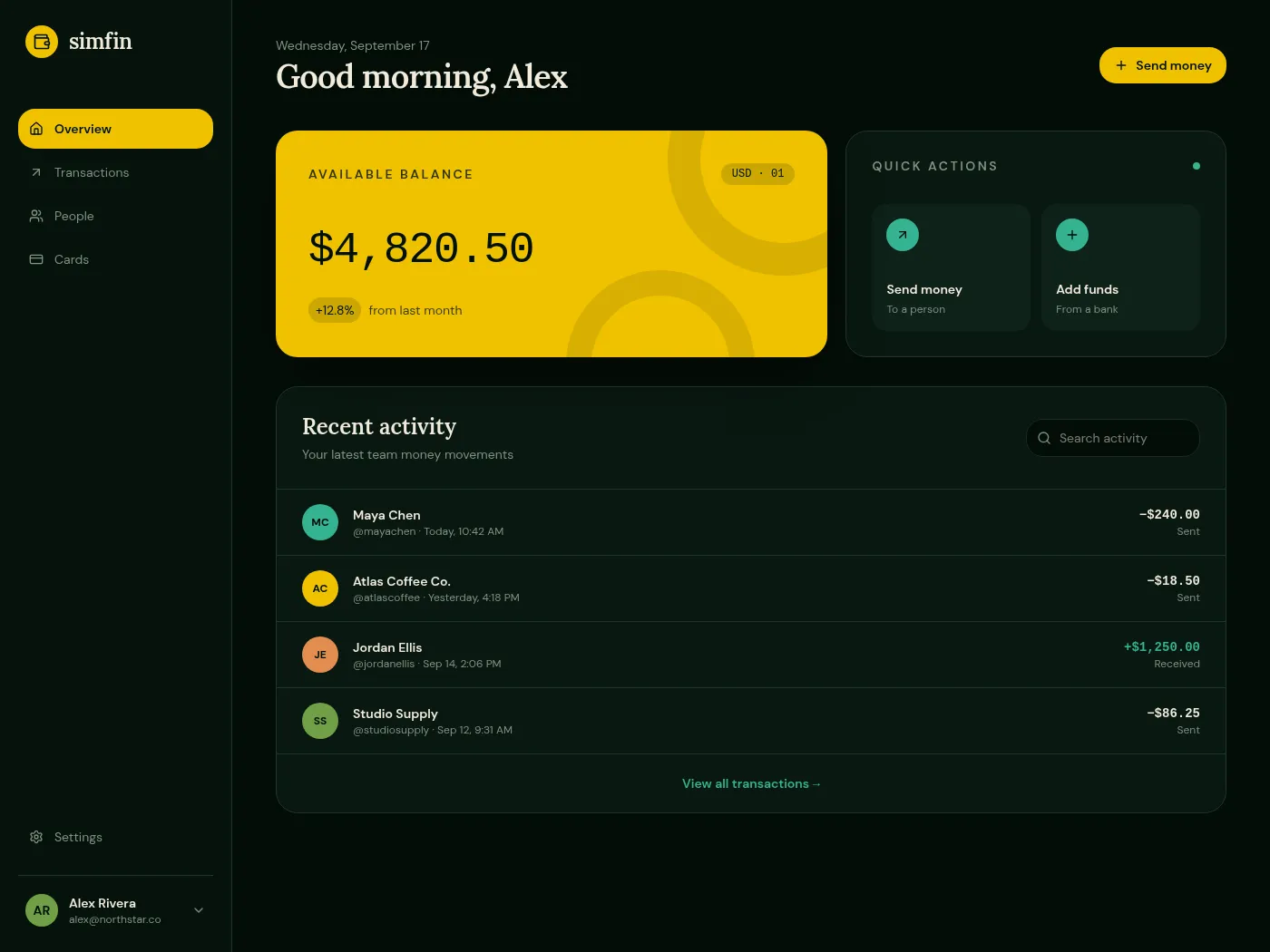 SimFin App