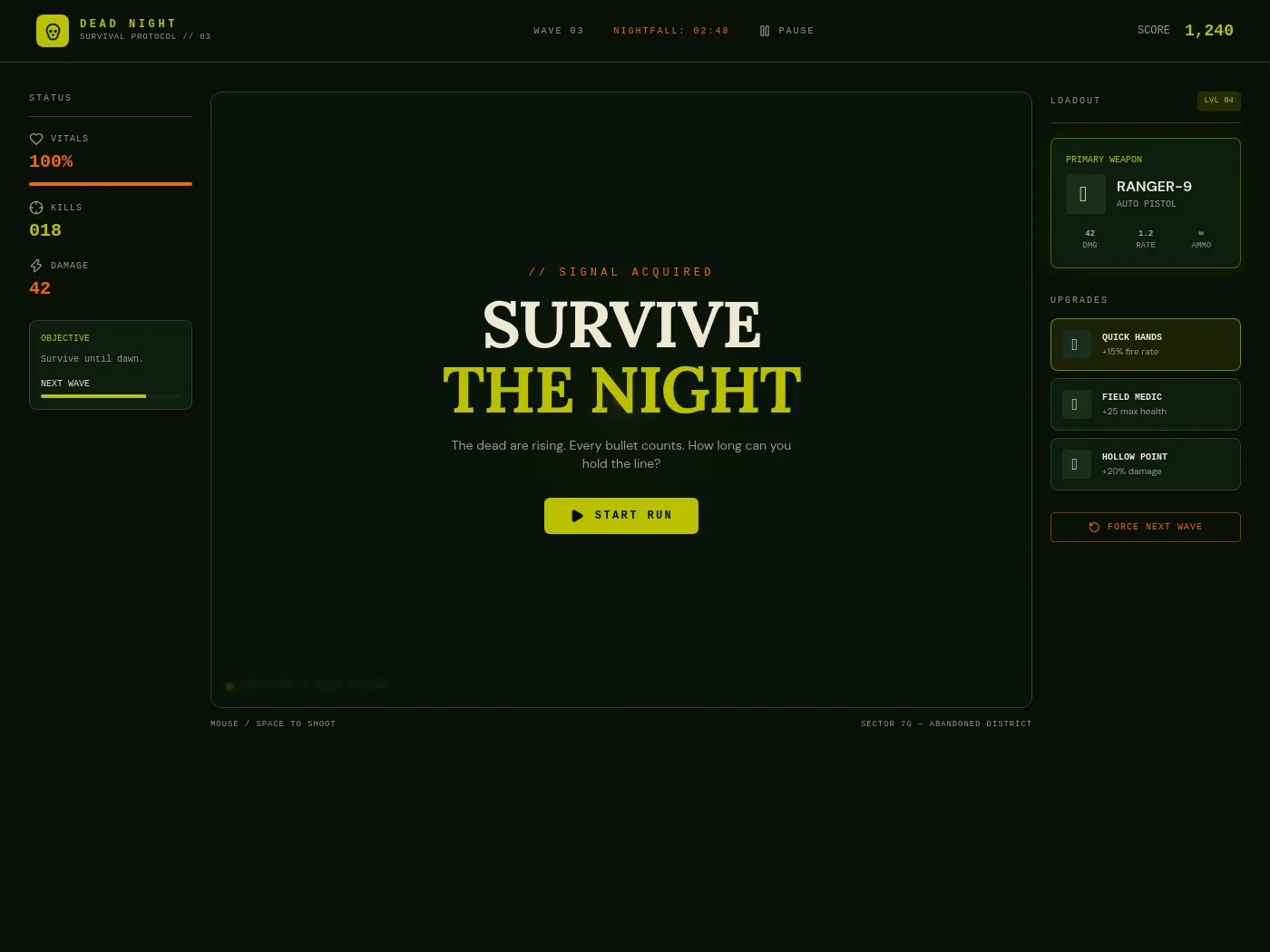 Zombie Survival Game
