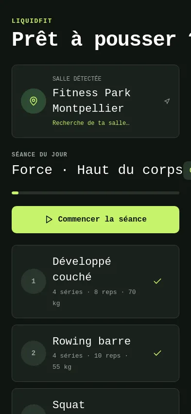 LiquidFit Coach Mobile