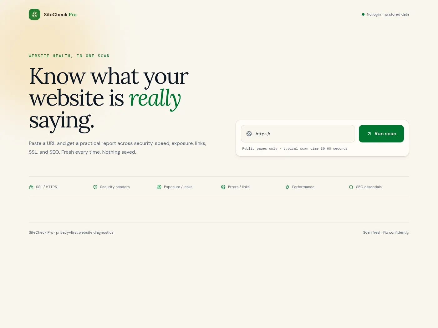 SiteCheck Pro