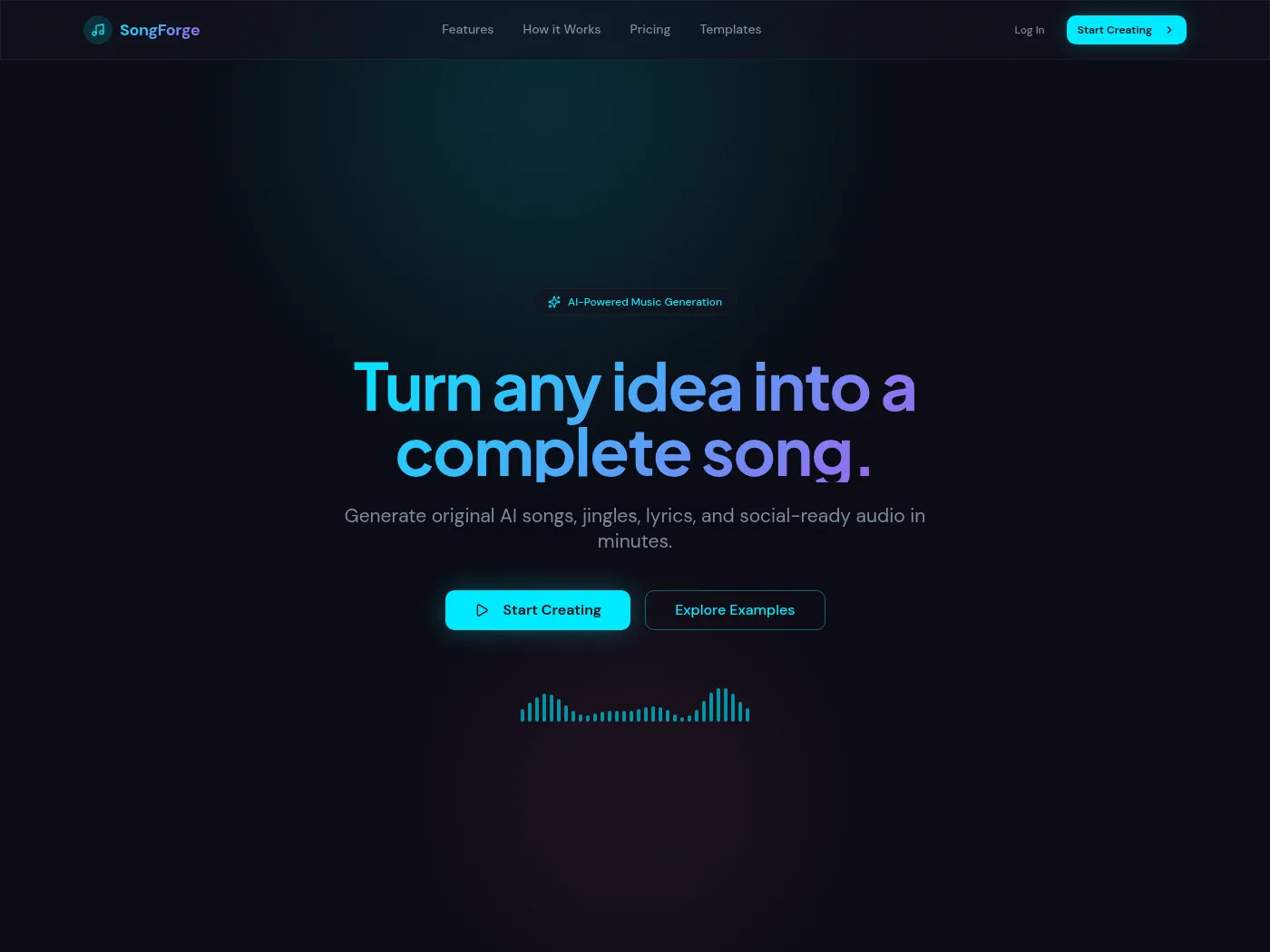 SongForge AI Studio