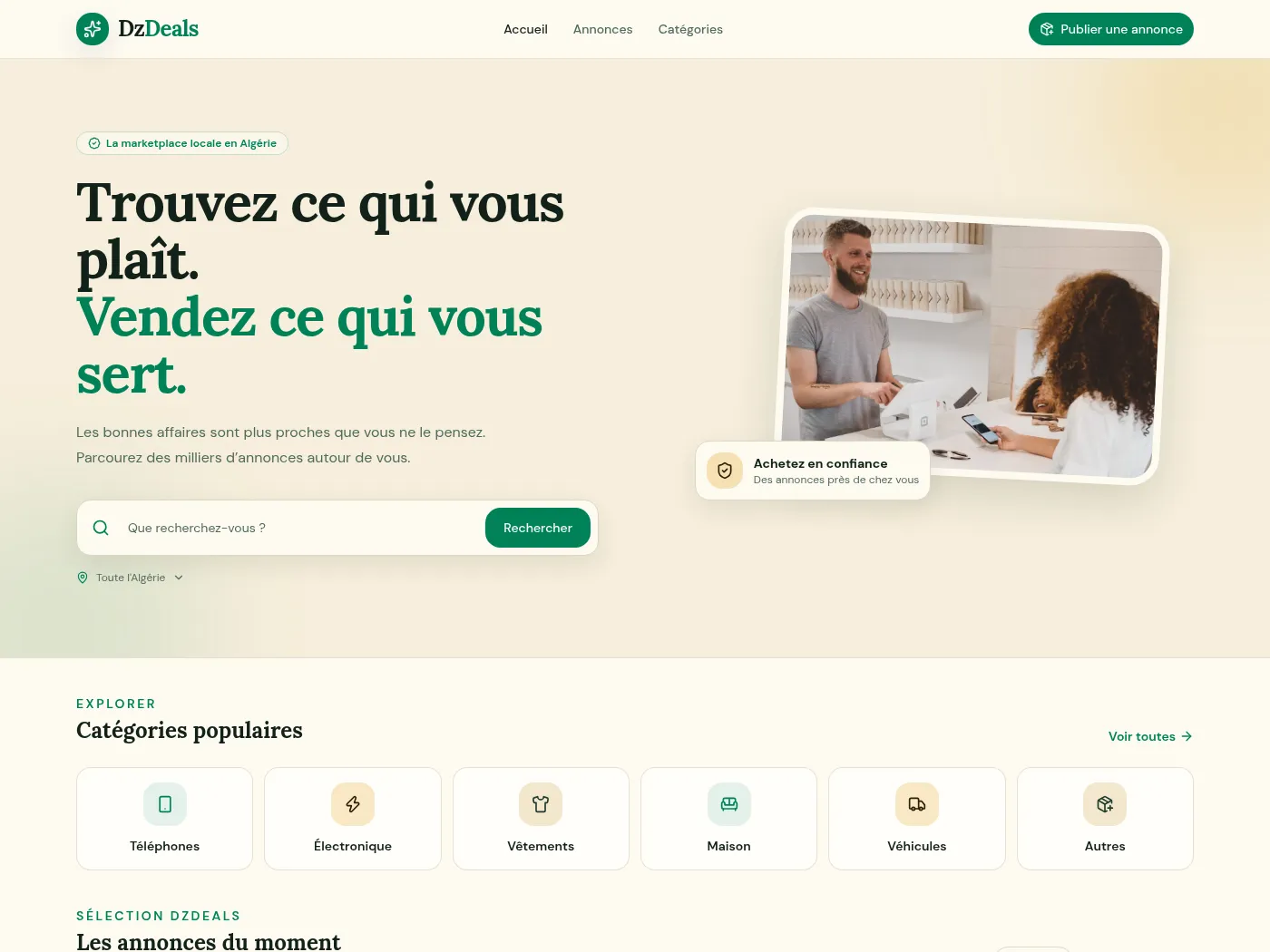 DzDeals Marketplace