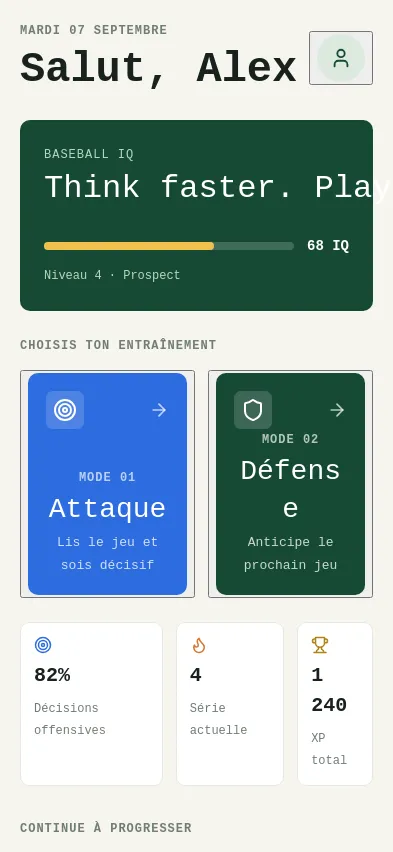 Baseball IQ
