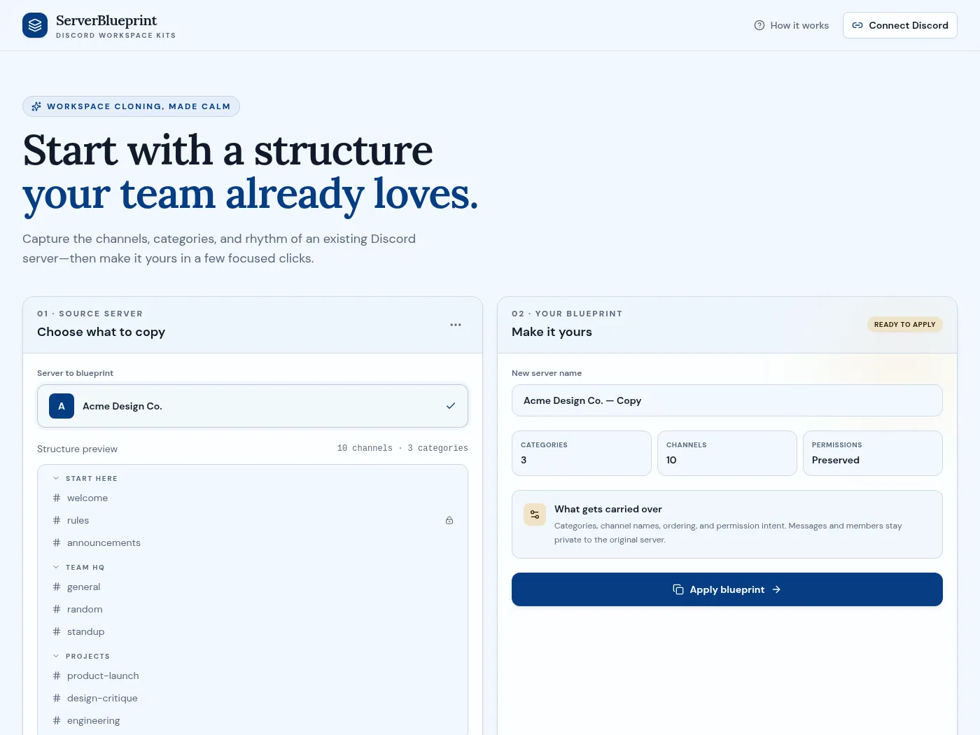 ServerBlueprint