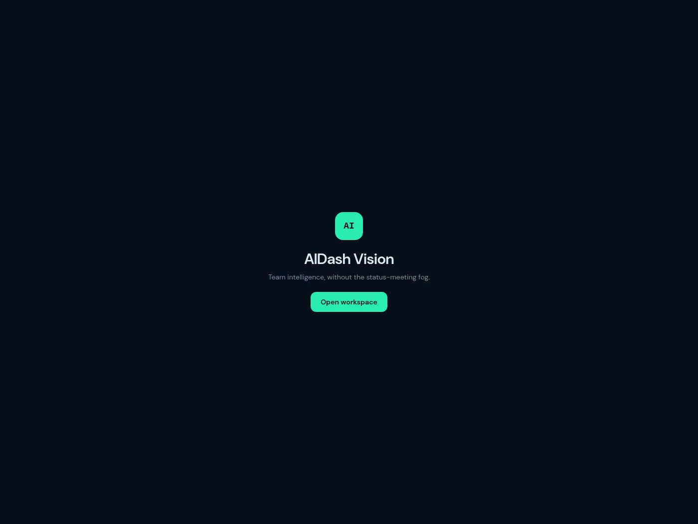 AIDash Vision