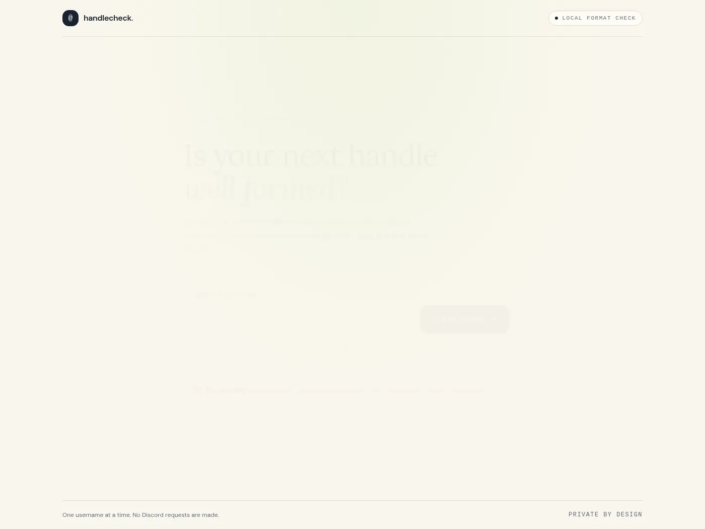 Discord Username Checker
