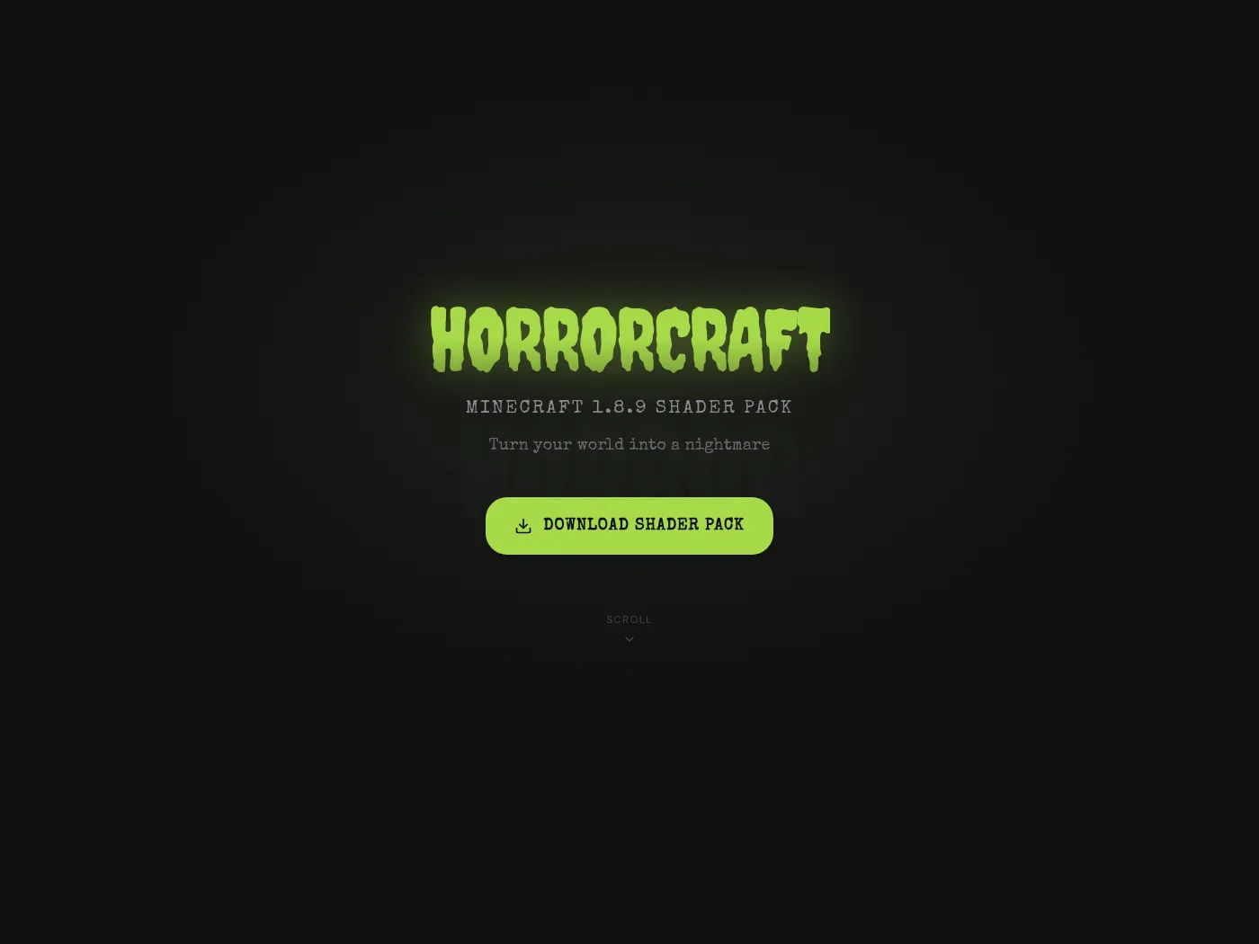 HorrorCraft Shader Pack