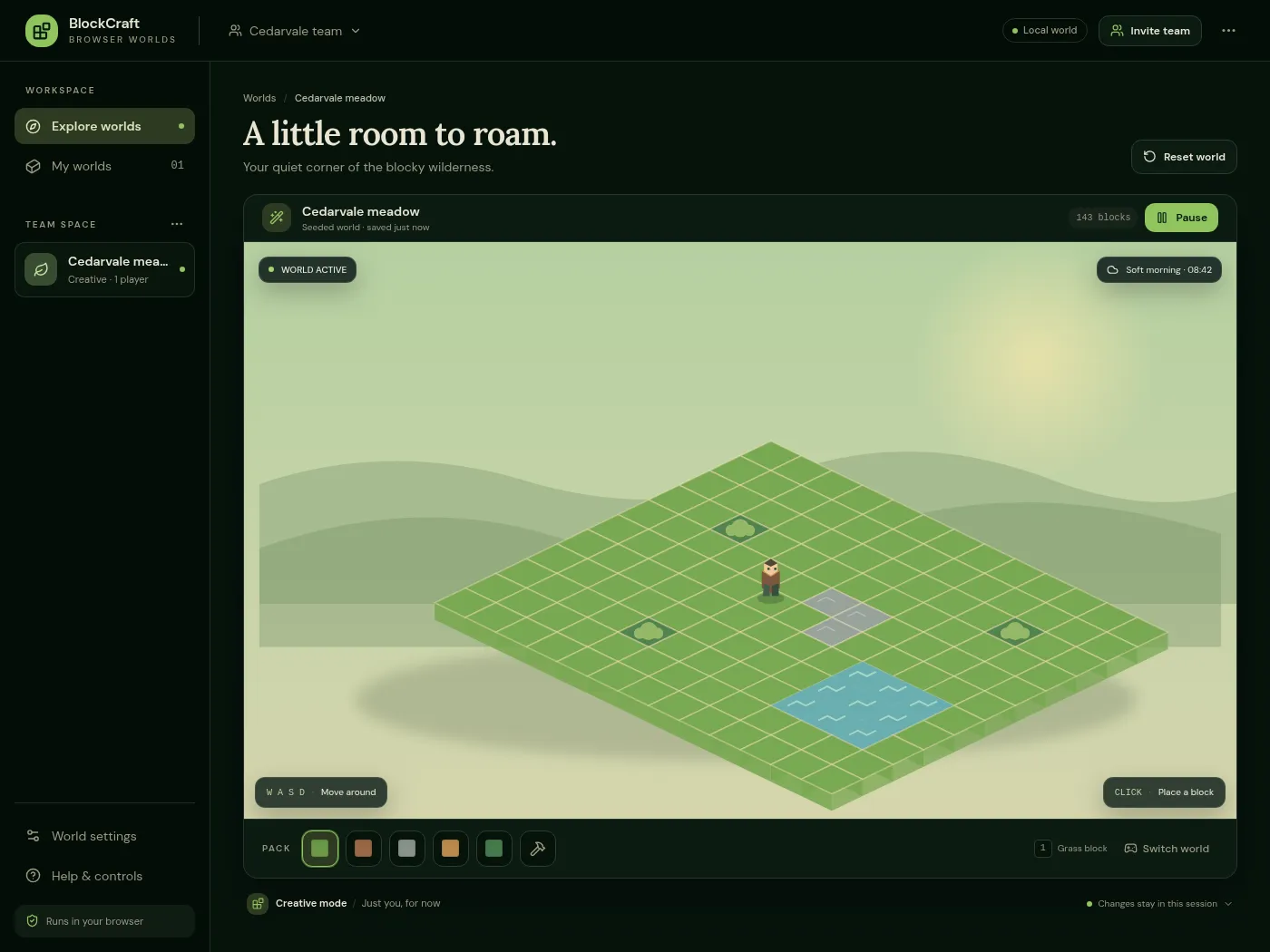 BlockCraft Web Client