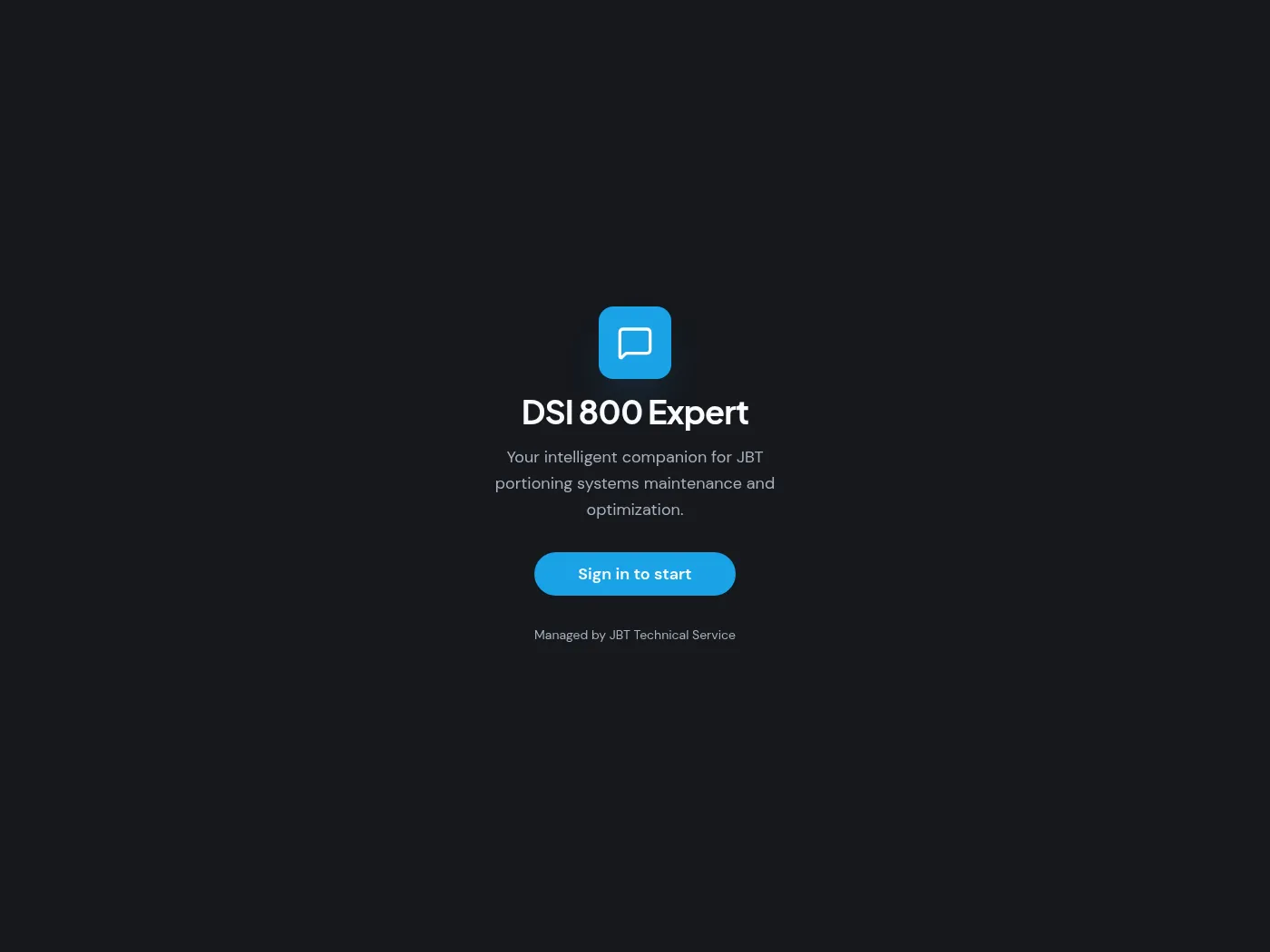 DSI 800 Expert Agent