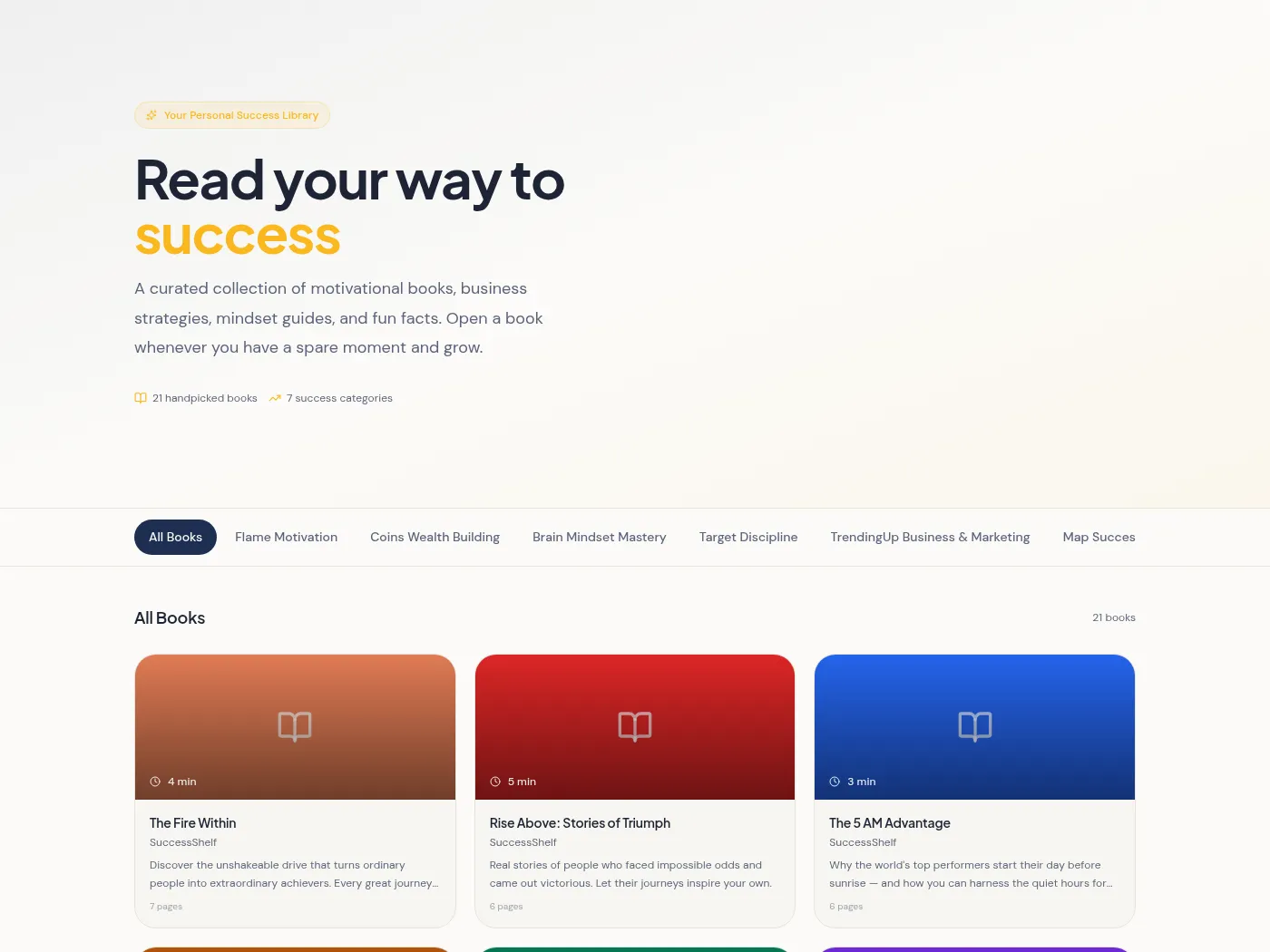 SuccessShelf