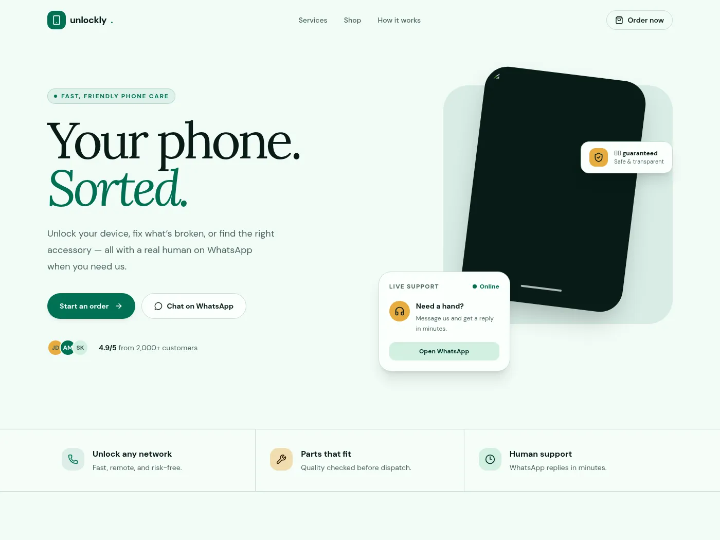 Phone Unlocker Portal