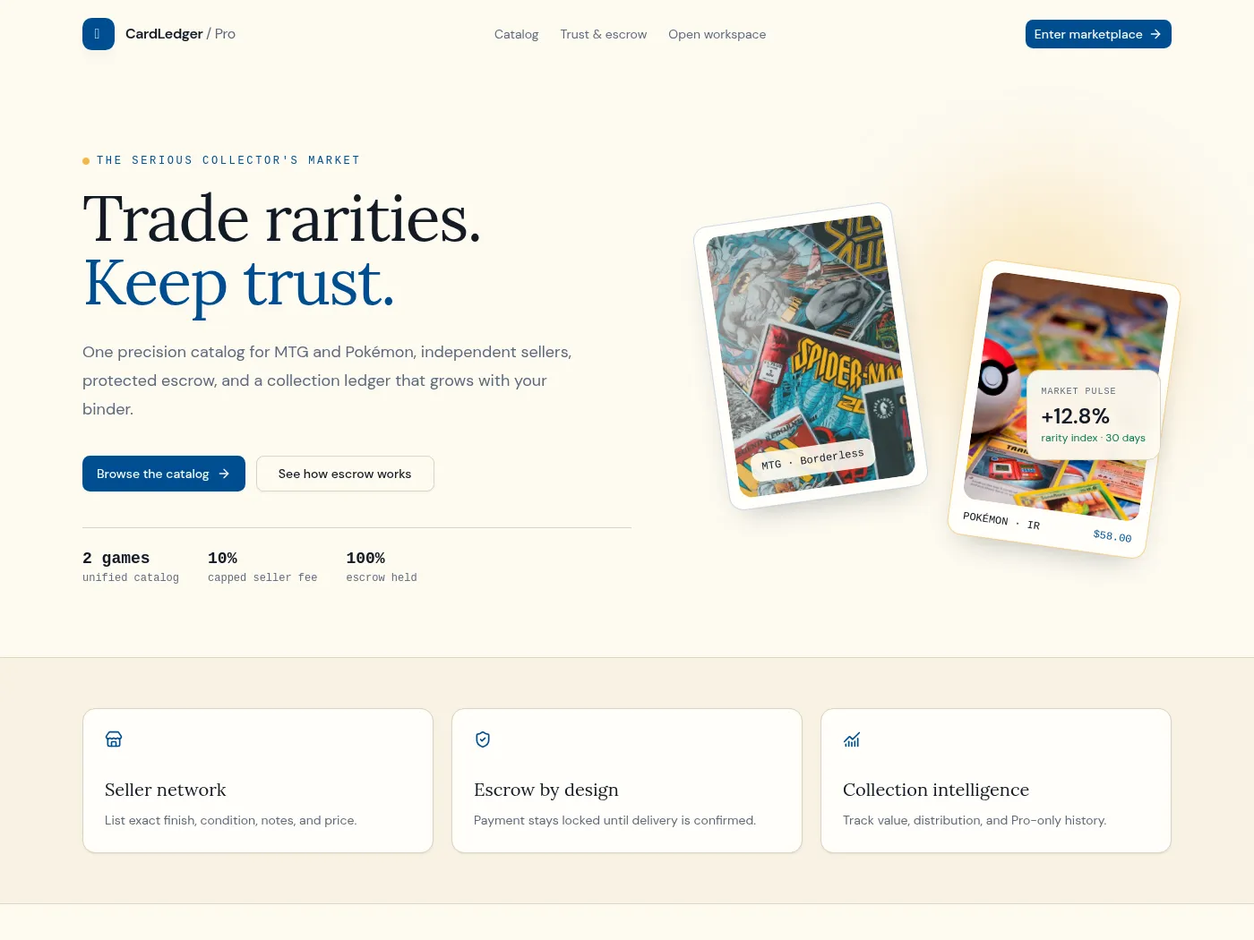TCG Marketplace Pro