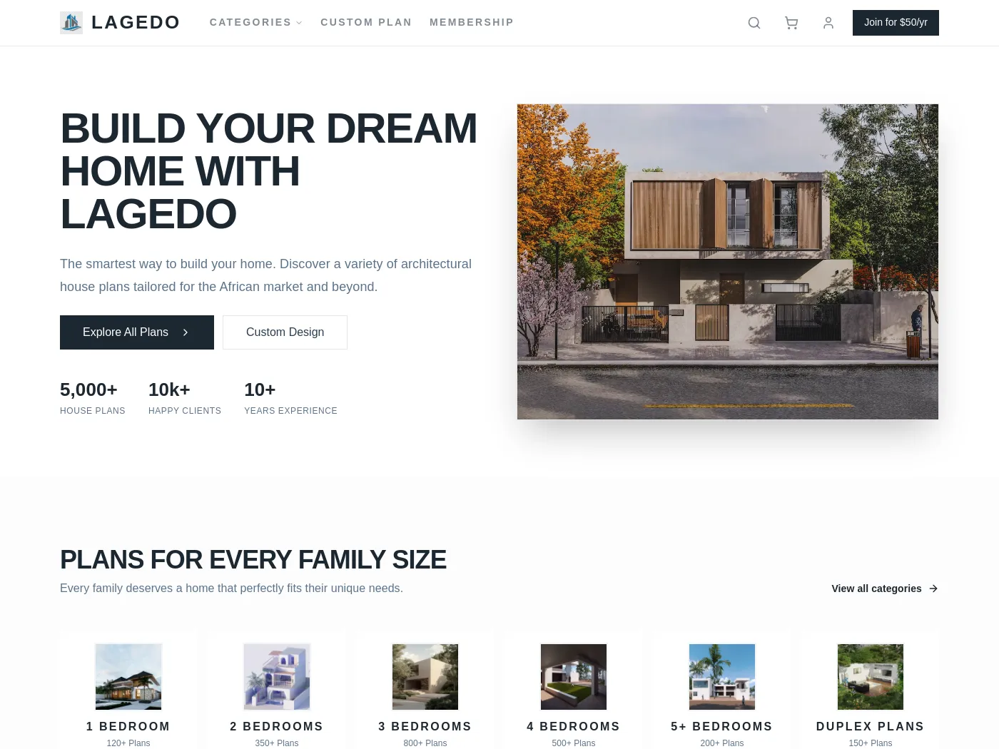 Lagedo Builders Web