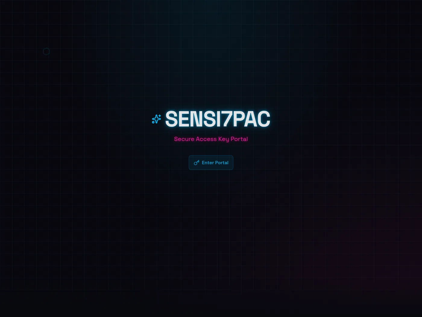 SENSI7PAC Key Portal