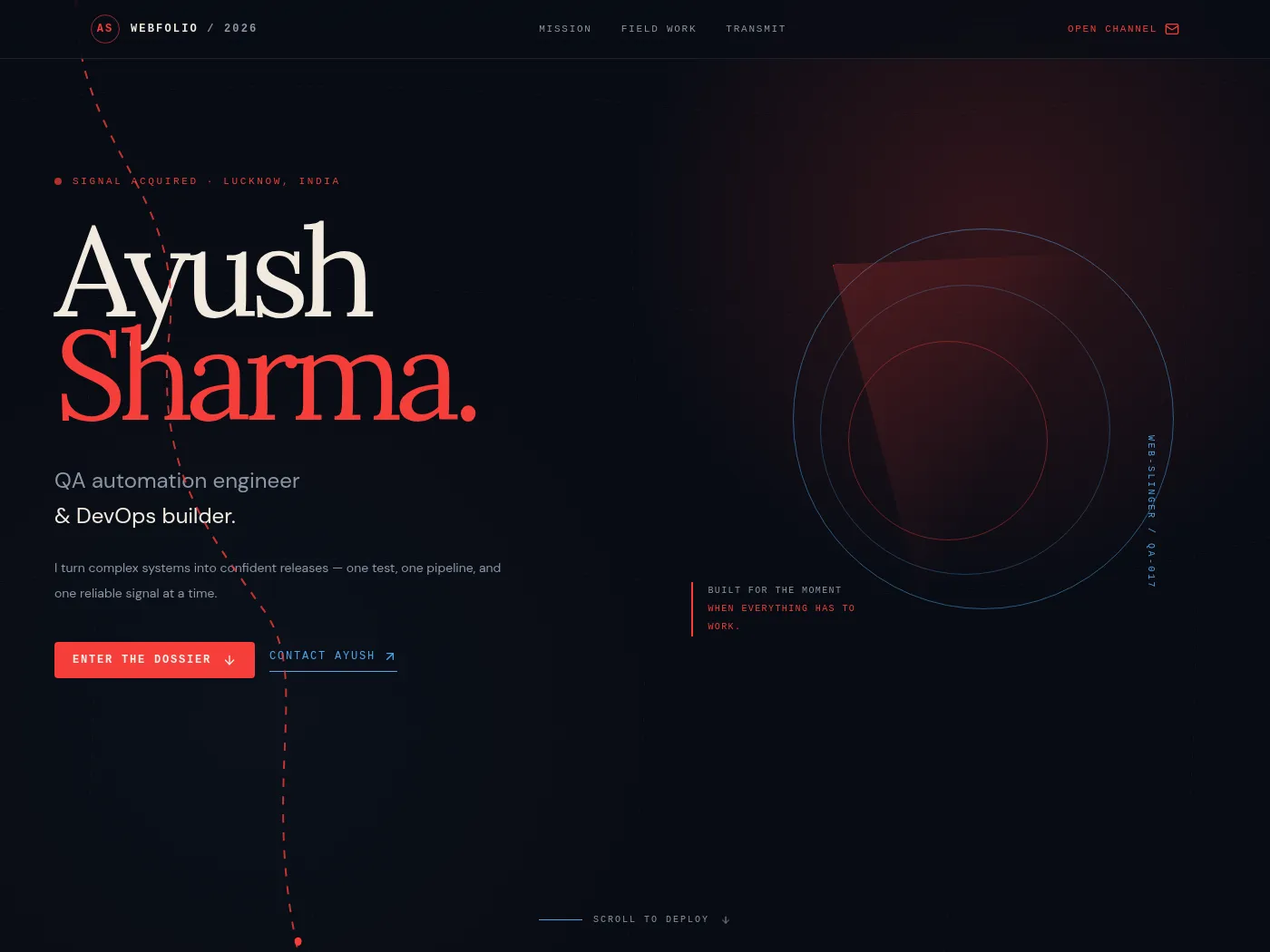 Spidey Webfolio