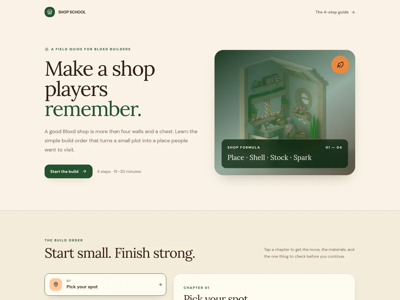 Bloxd Shop Creator