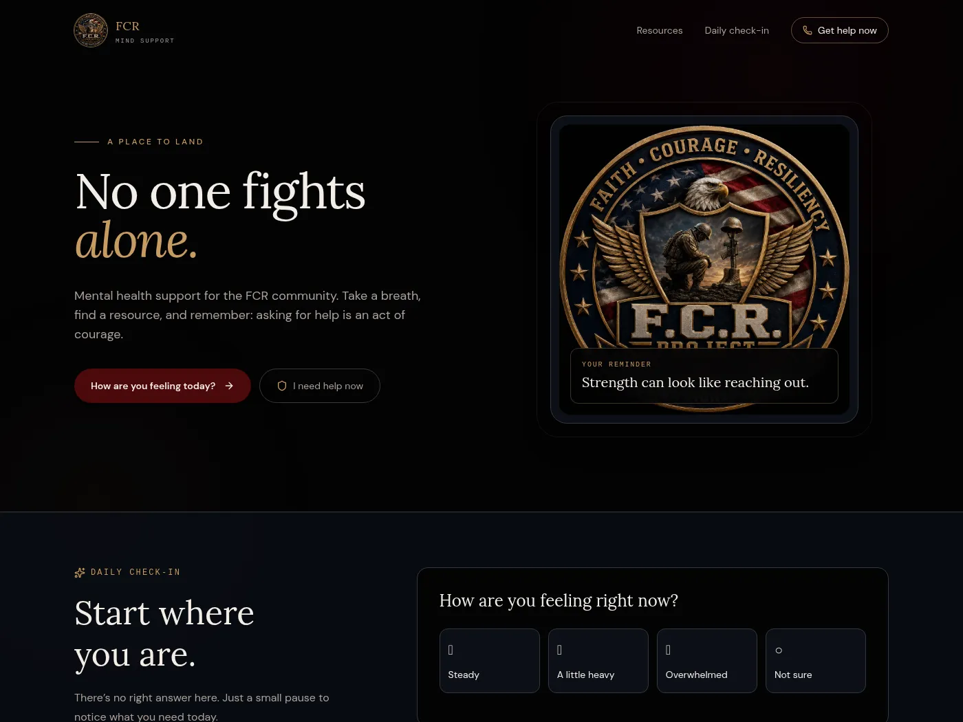 FCR Mind Support