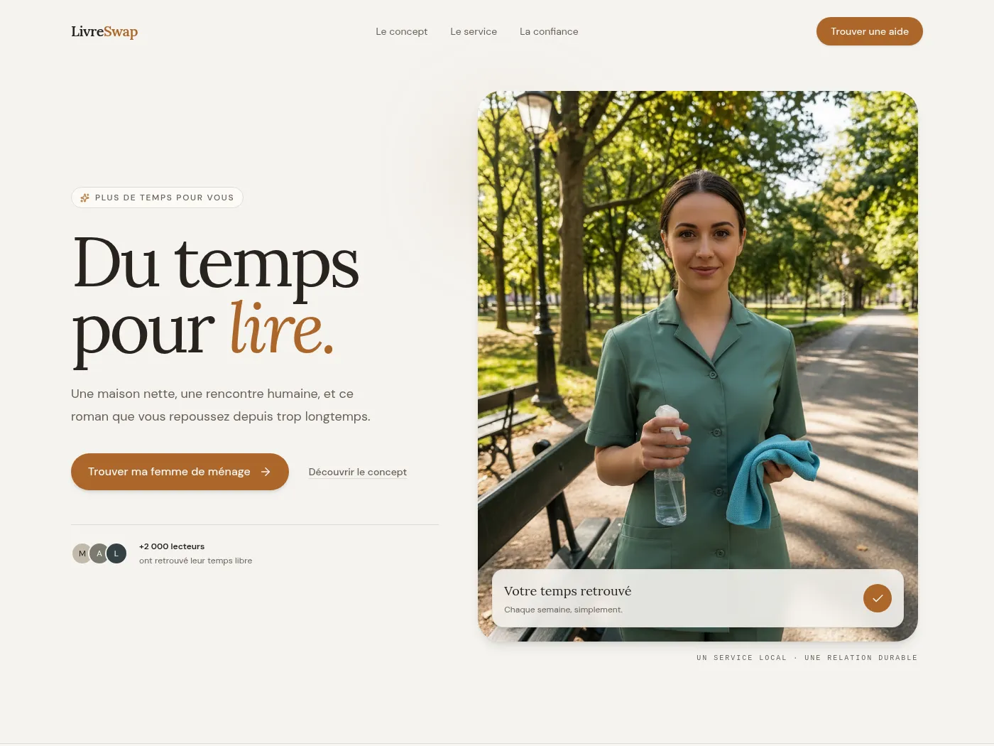 LivreSwap Services