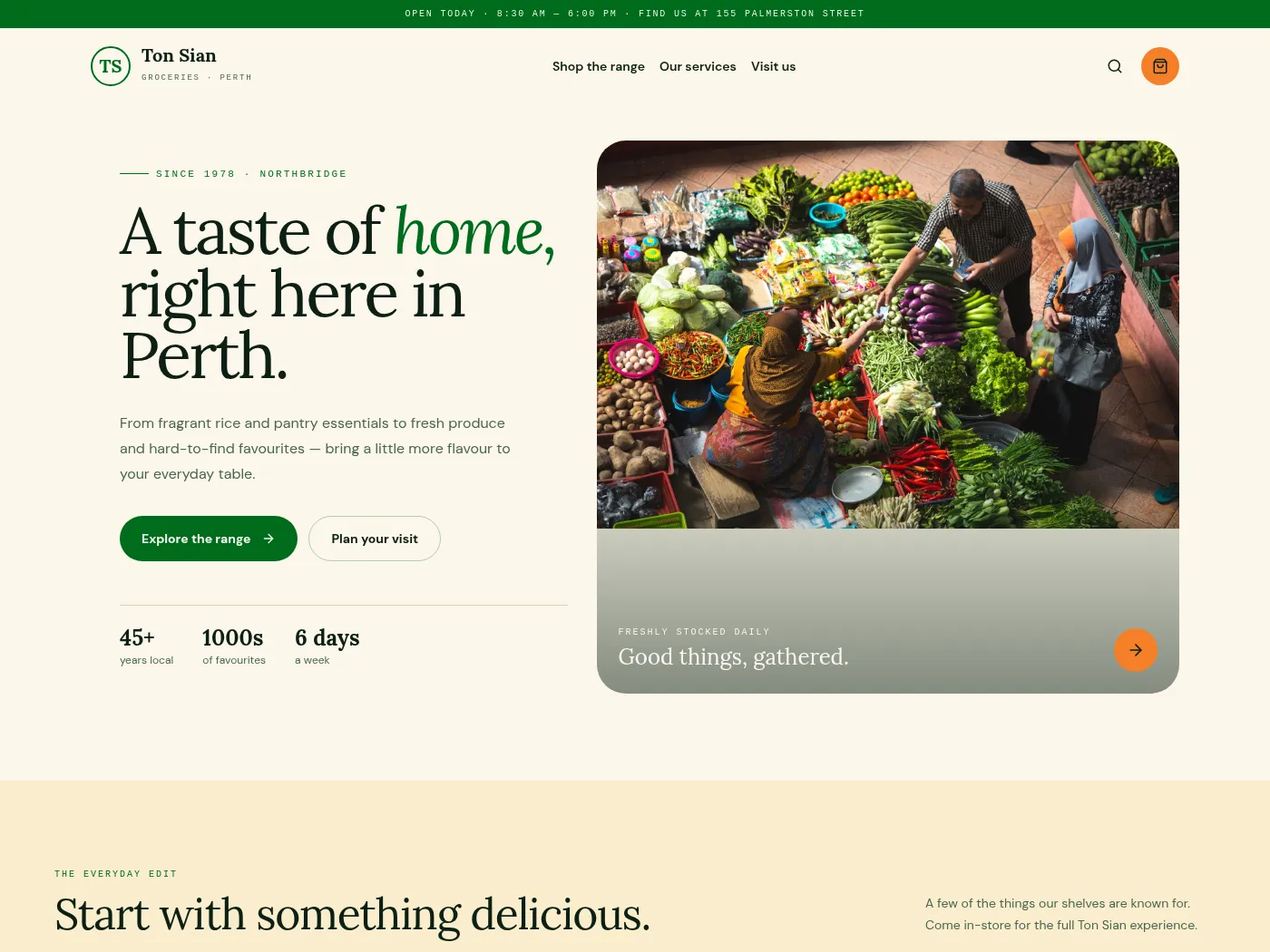 Ton Sian Groceries Web