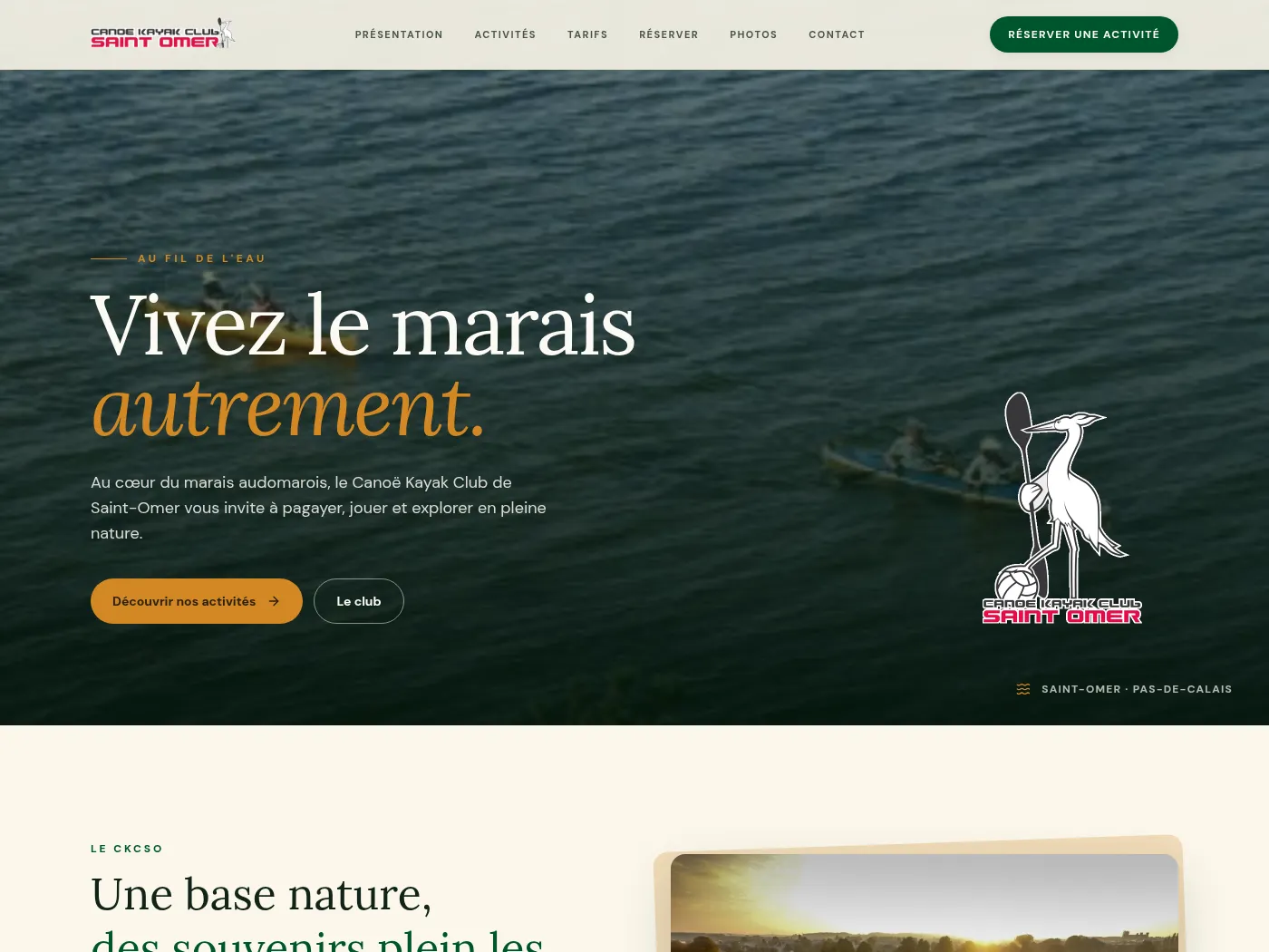 Canoe Kayak Business Site