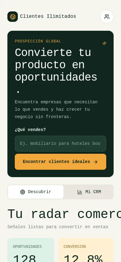 Clientes Ilimitados App