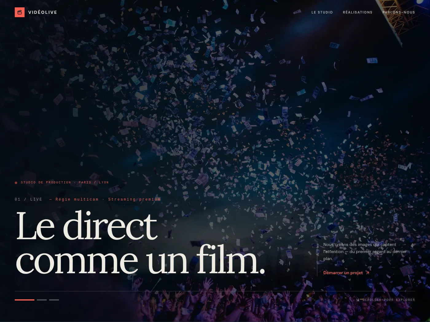 VidéoLive Studio Site