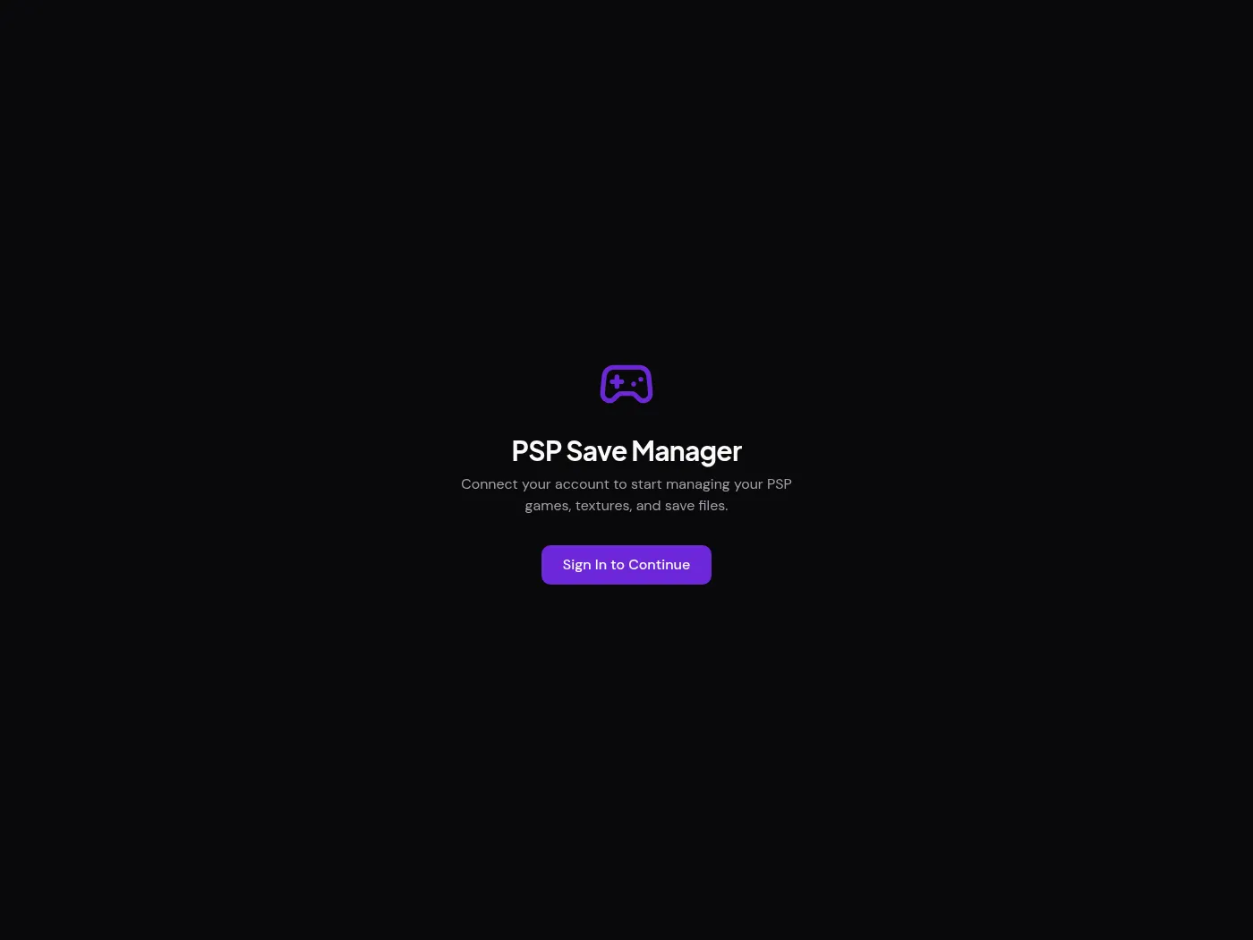 PSP Save Manager