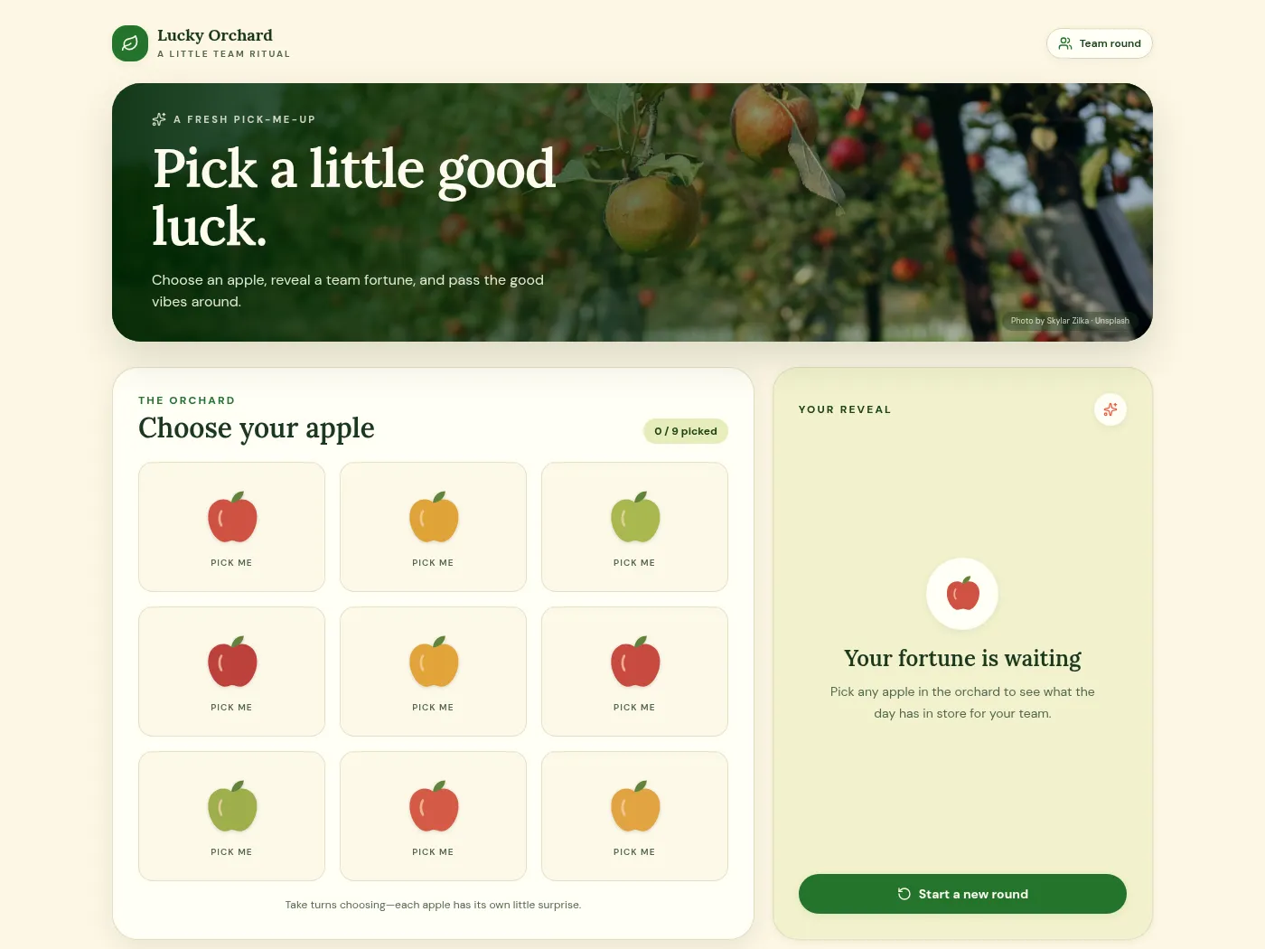 Apple Fortune Game