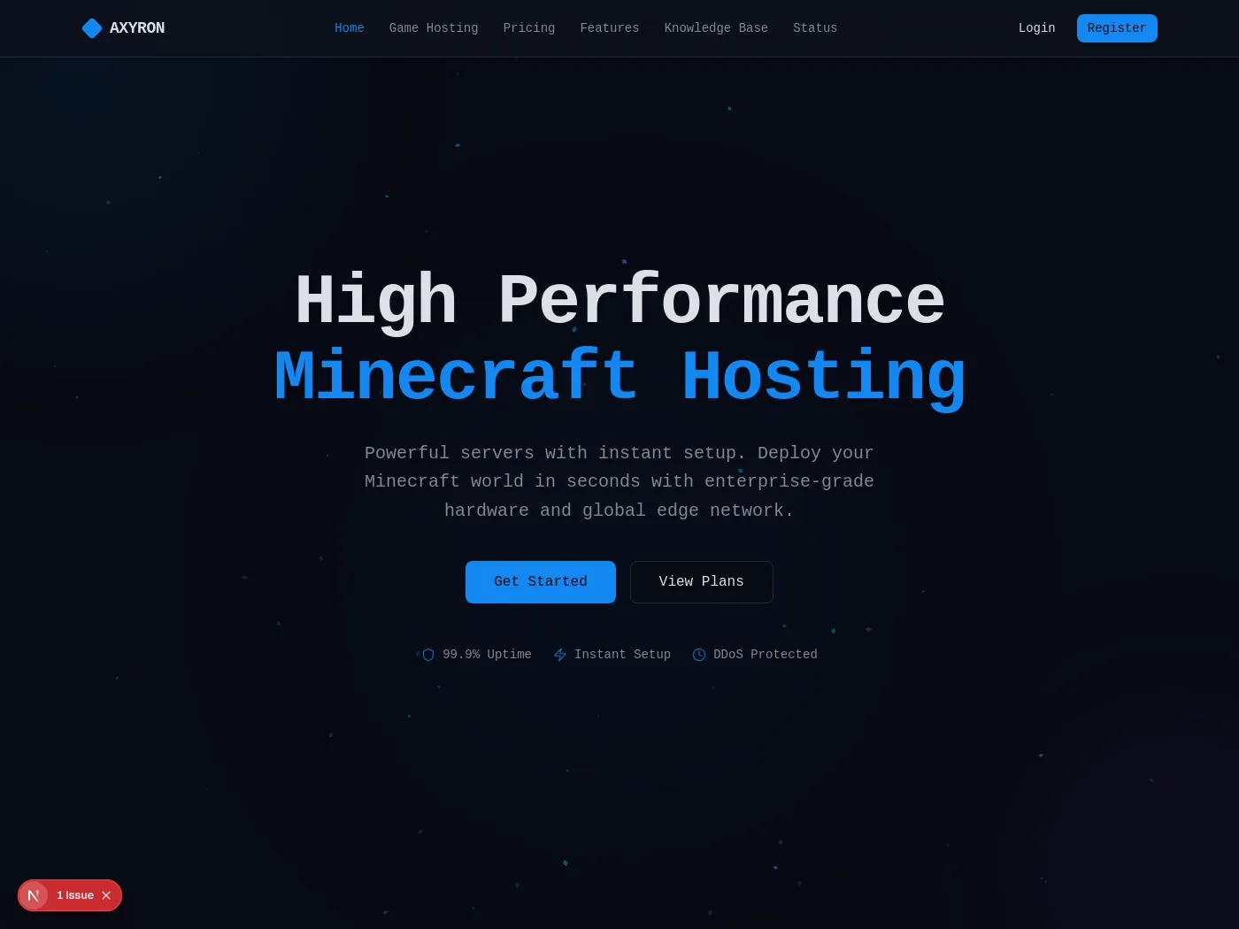 Axyron Hosting Portal