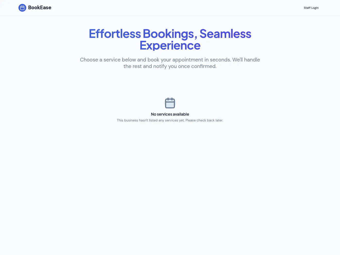 BookEase Business Tool