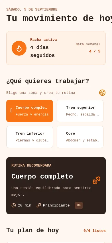RutinaFit App