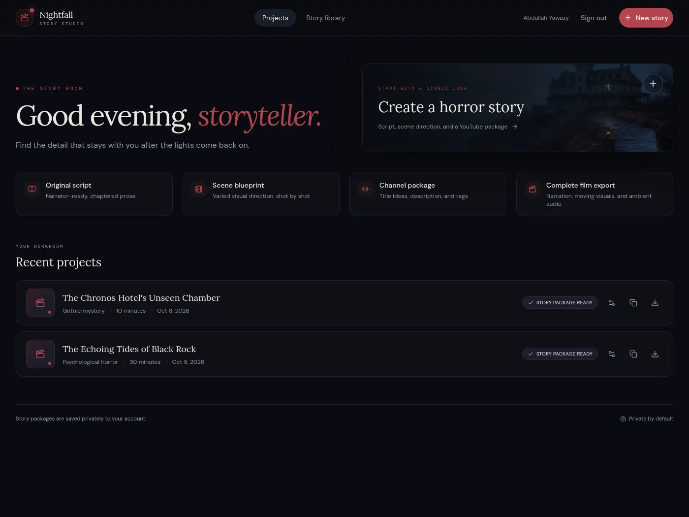 Nightfall AI Studio