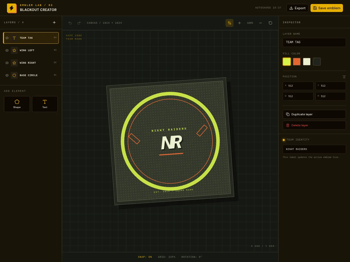 COD Emblem Editor
