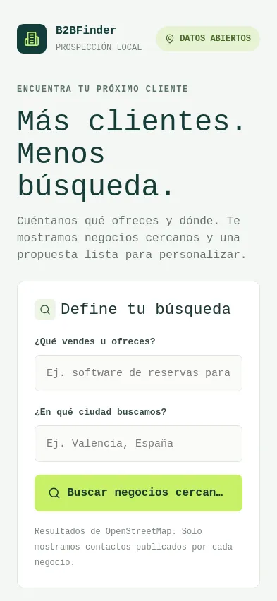 B2BFinder App
