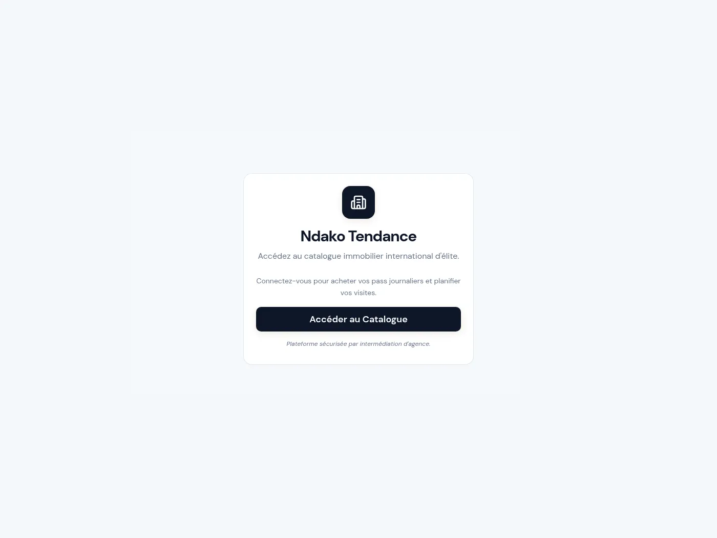 Ndako Tendance Catalogue