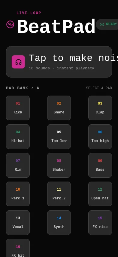 BeatPad Groove