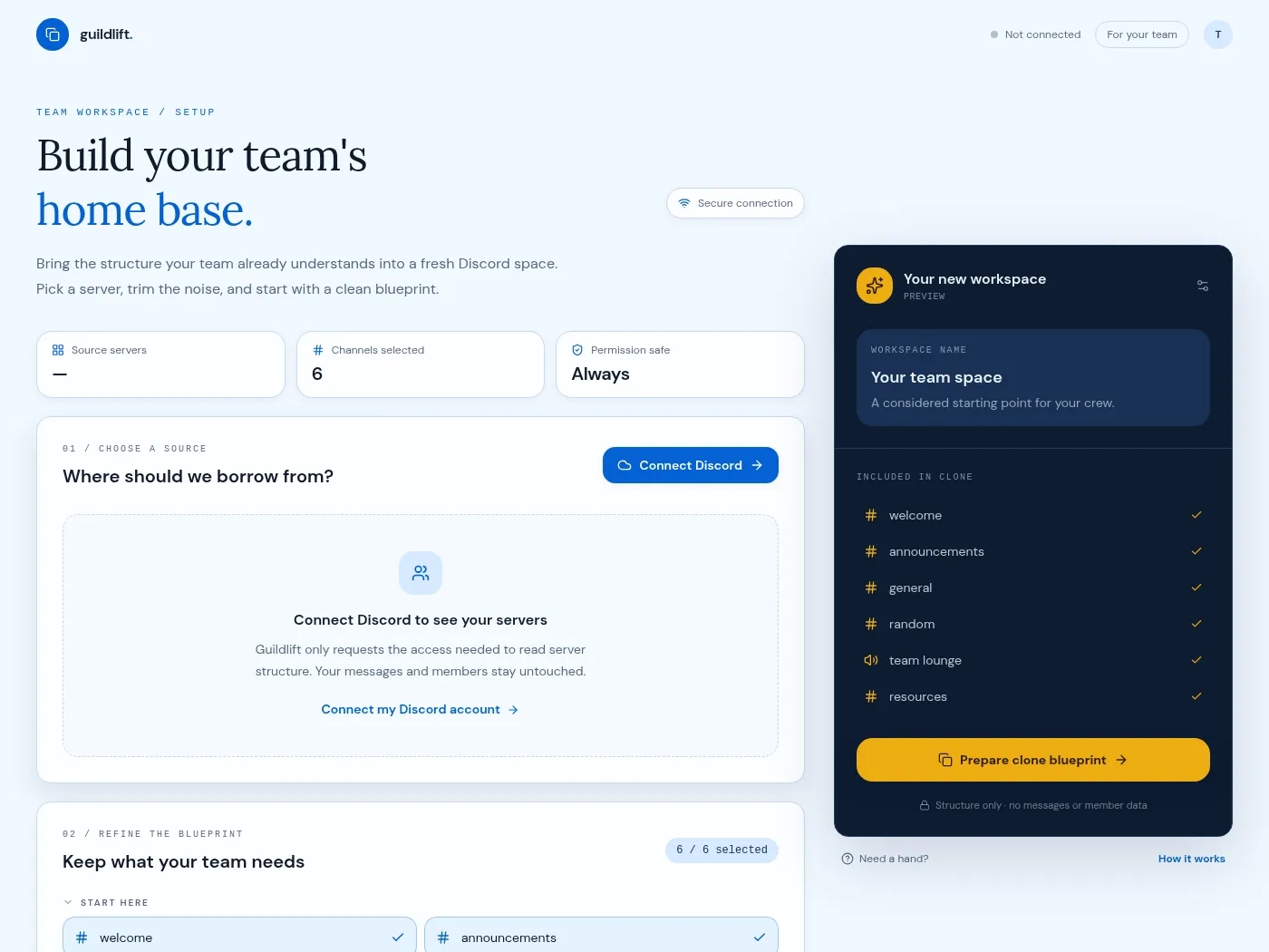 Discord Server Cloner