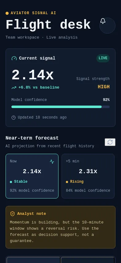 Aviator Signal AI