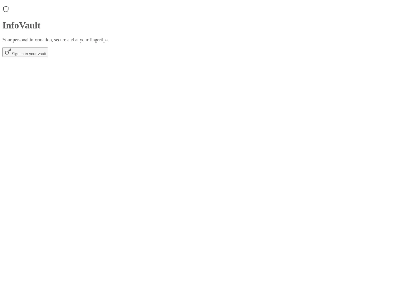 InfoVault