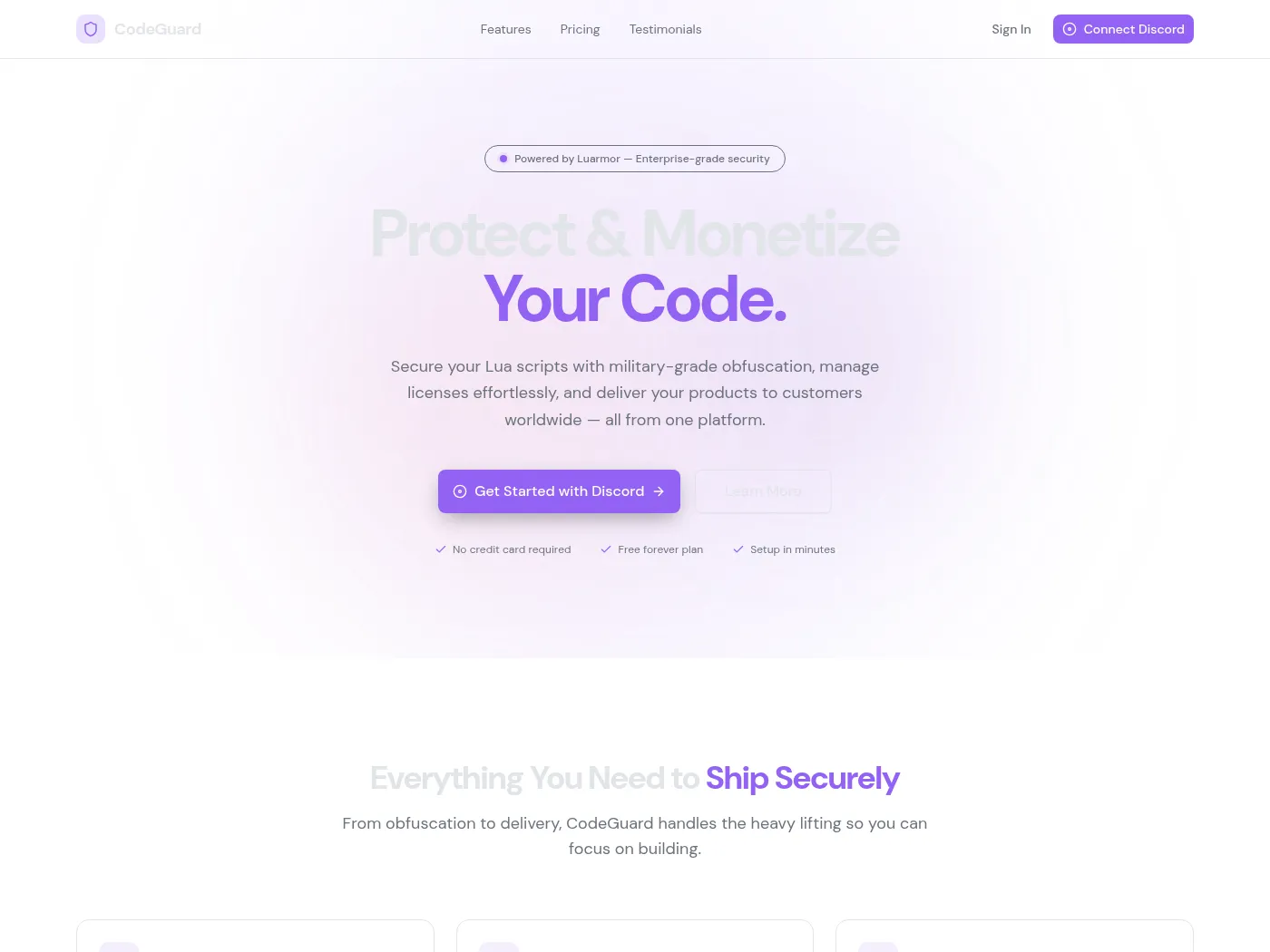 CodeGuard Platform