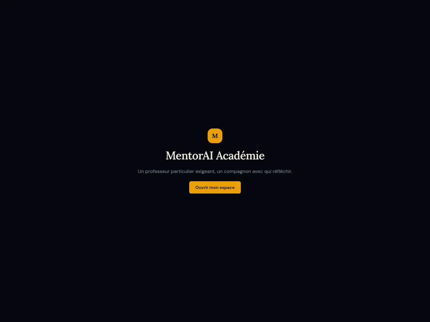 MentorAI Académie