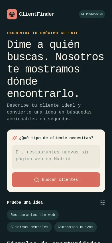 ClientFinder AI