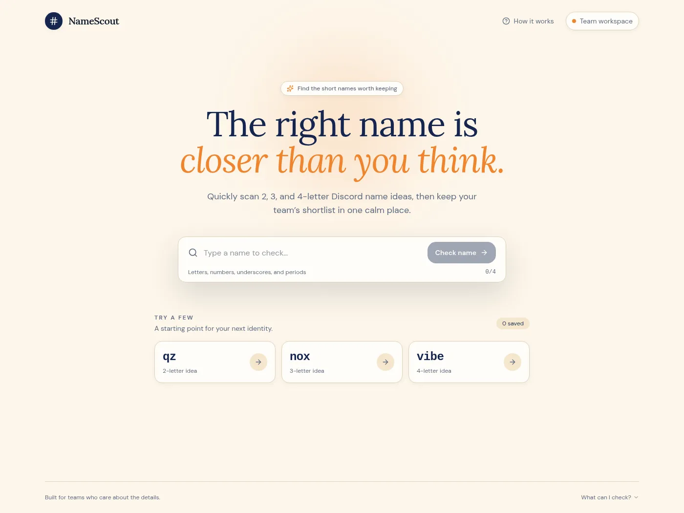 Discord Name Checker