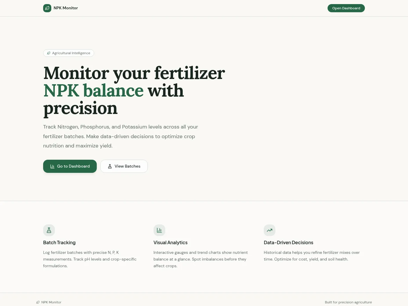 NPK Monitor System