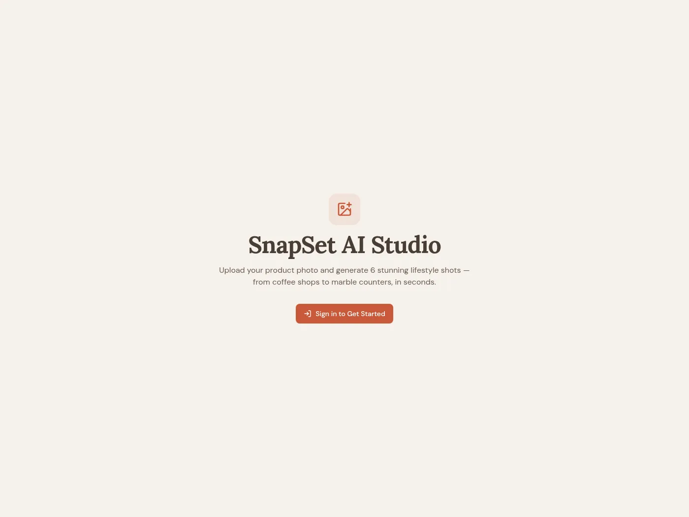SnapSet AI Studio