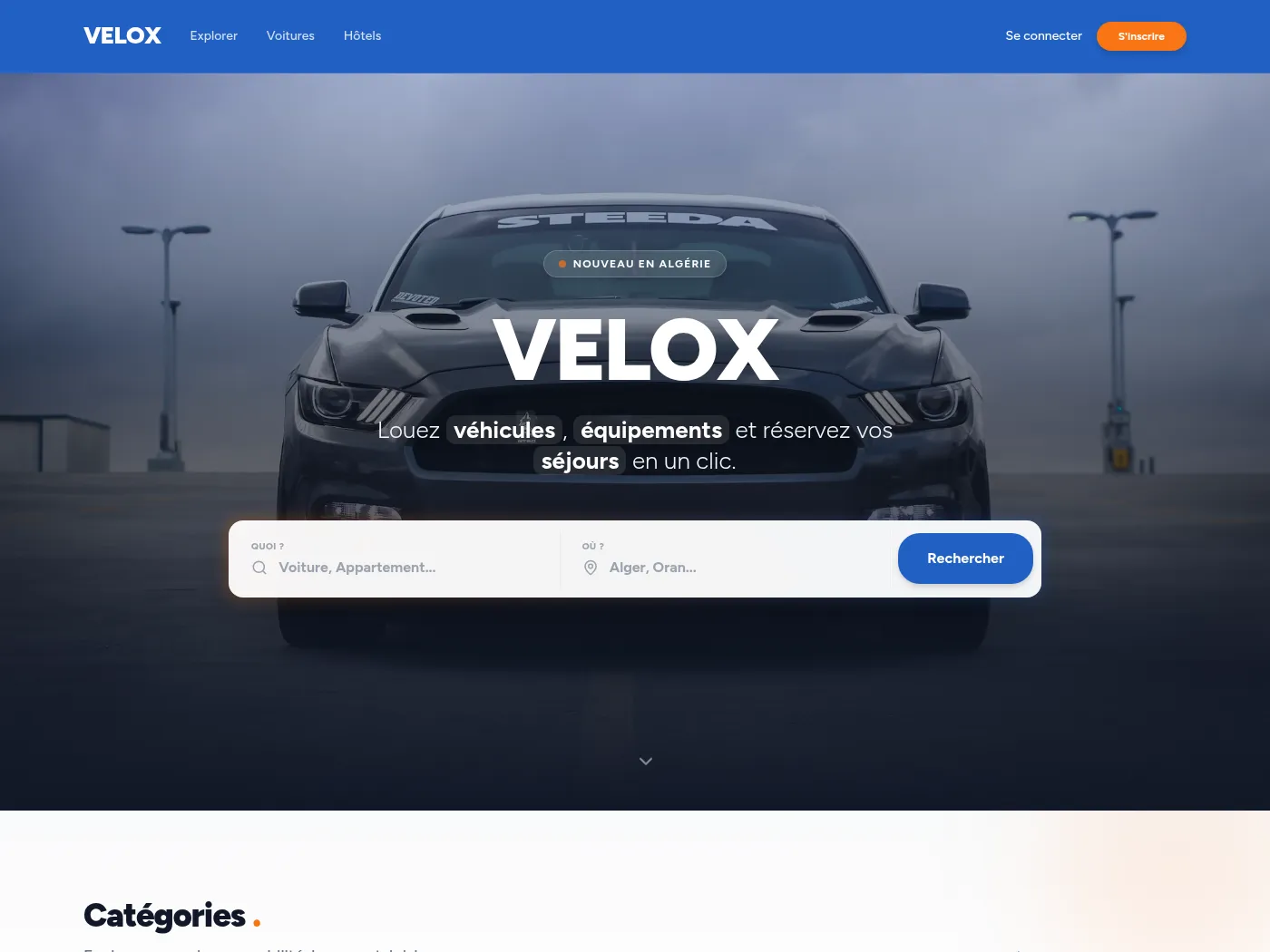 VELOX Rental Platform