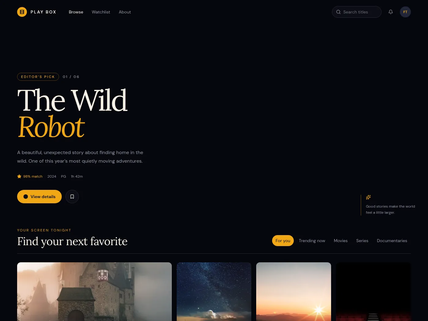 FTeam Play Box Web
