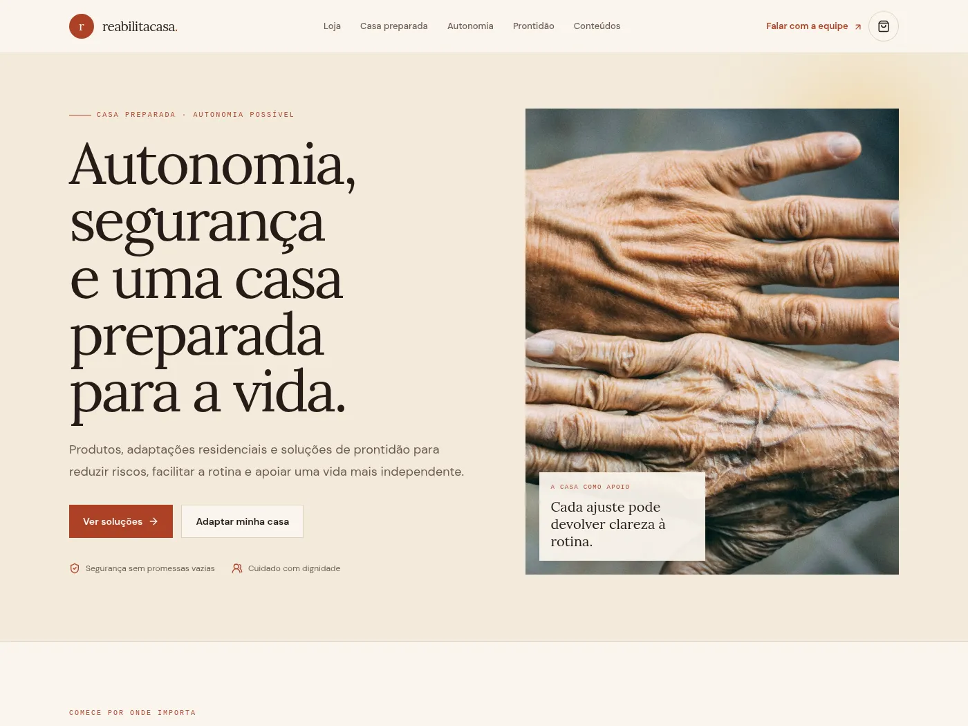 Reabilitacasa Premium Webstore