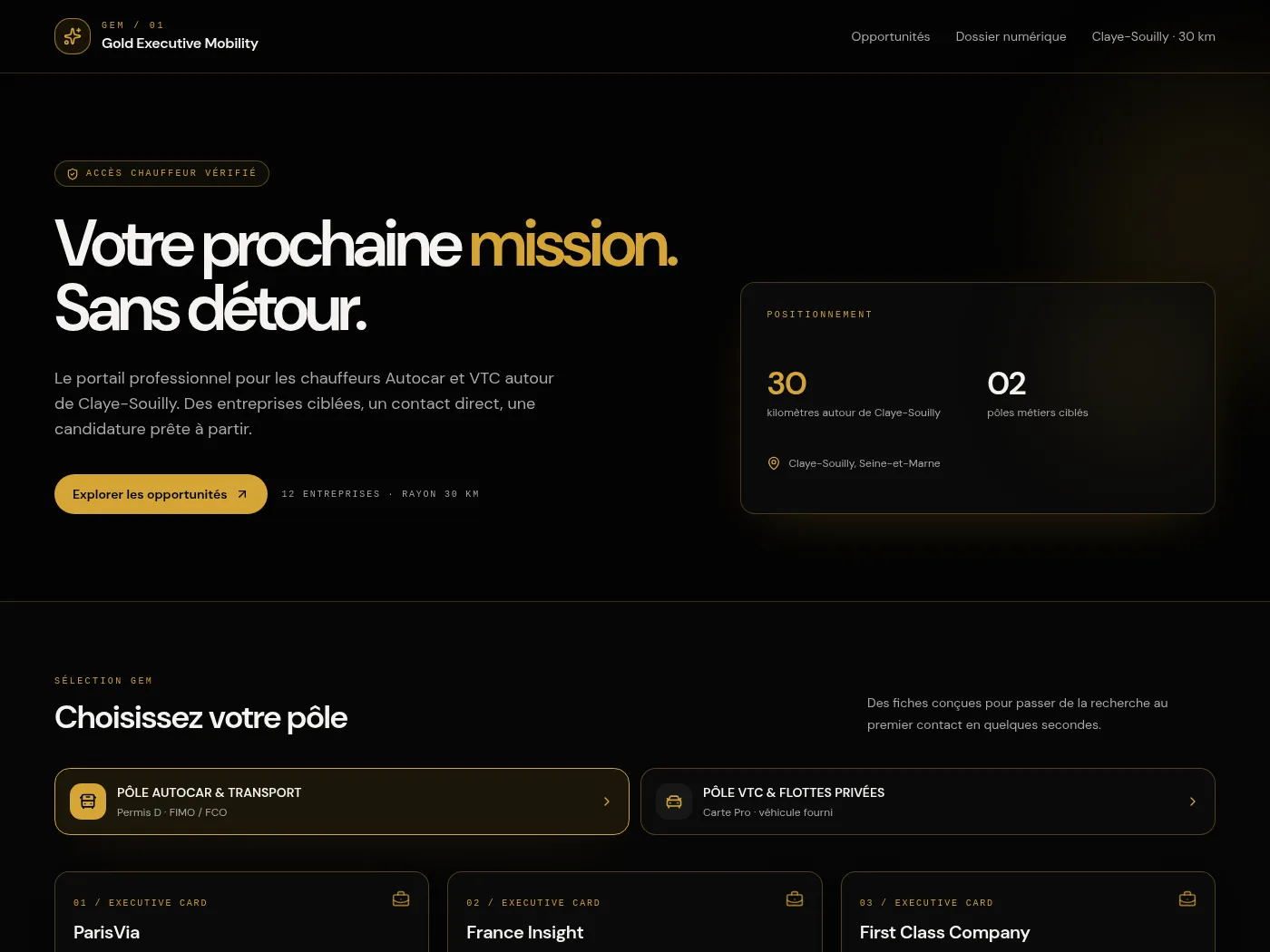 Gold Executive Mobility
