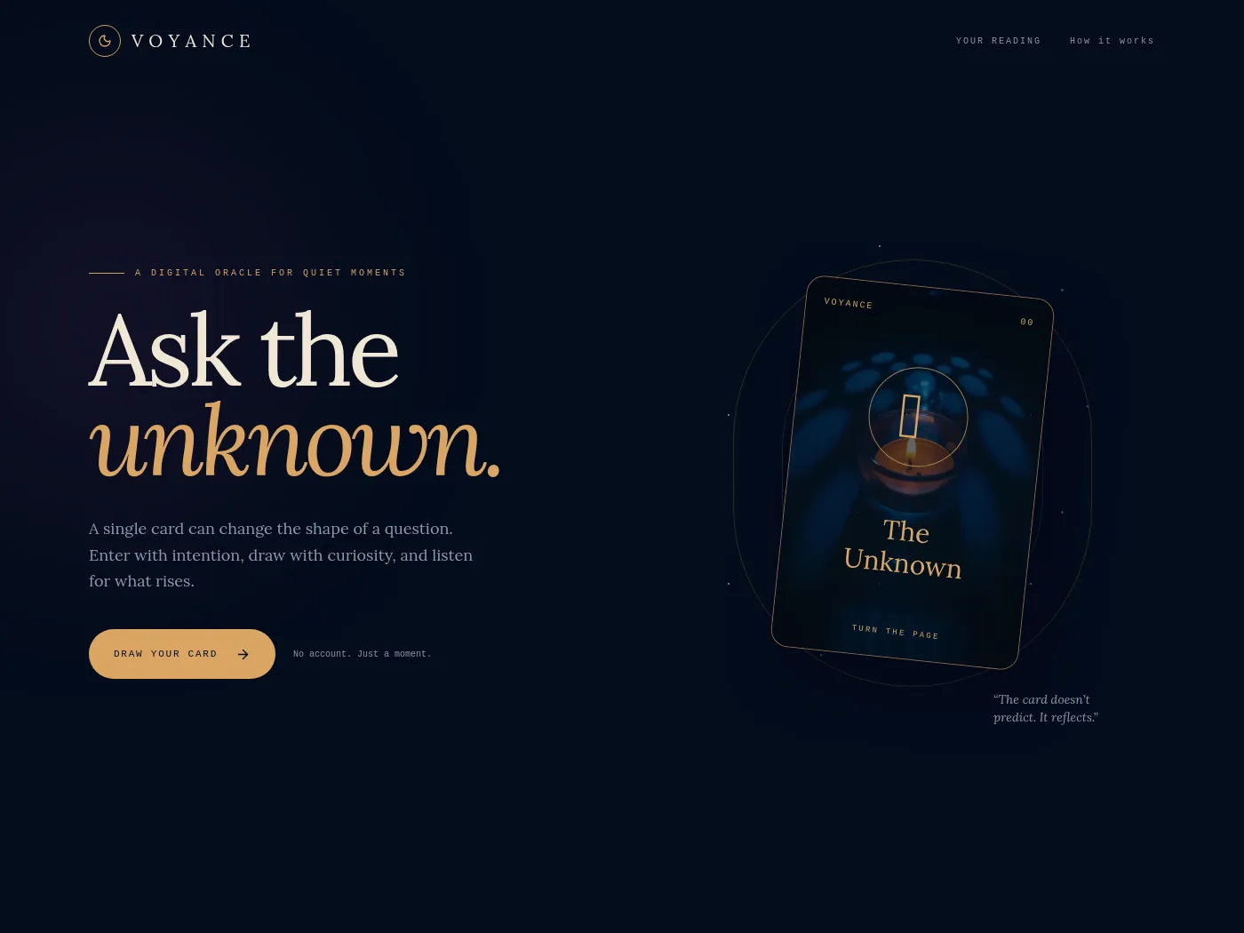 Oracle Tarot Web